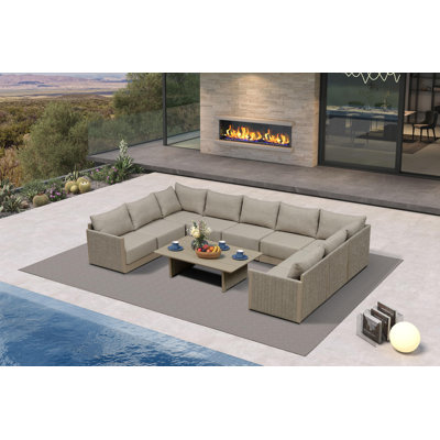 7 8 Person Patio Conversation Sets You Ll Love Wayfair